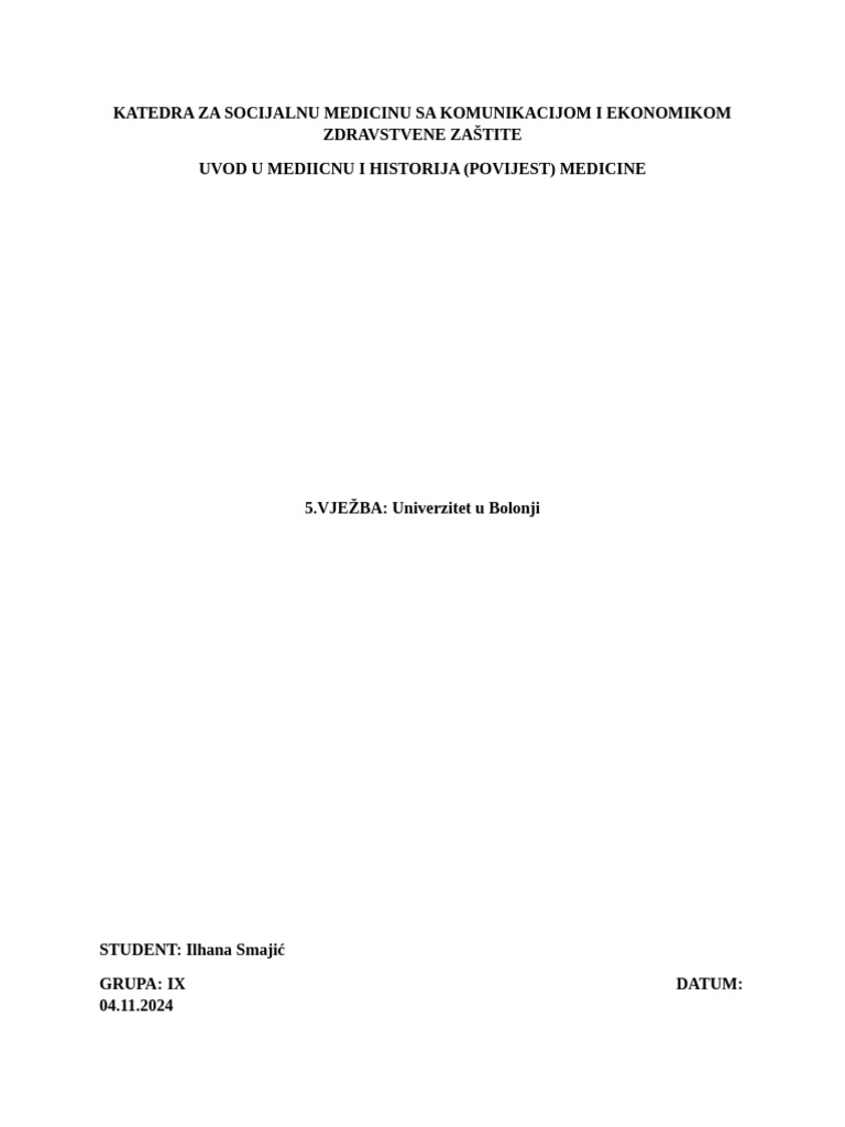 5.vjezba Uvod U Med | PDF