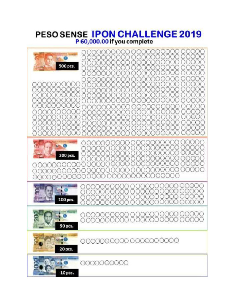 Peso Sense Ipon Challenge | PDF