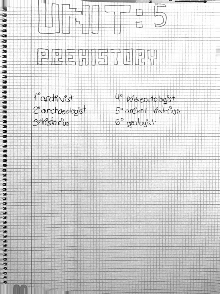 Prehistory Claudia 4A 2 | PDF