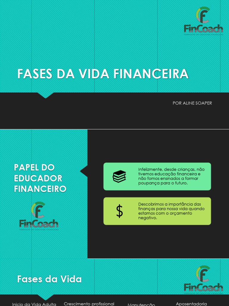 Fases da Vida Financeira e Suas Estratégias | PDF