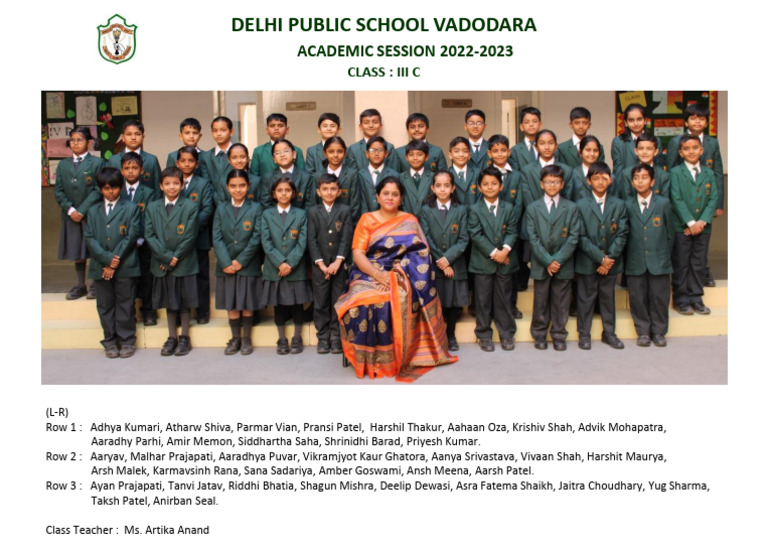 CLASS 3 C Photo 2223 | PDF