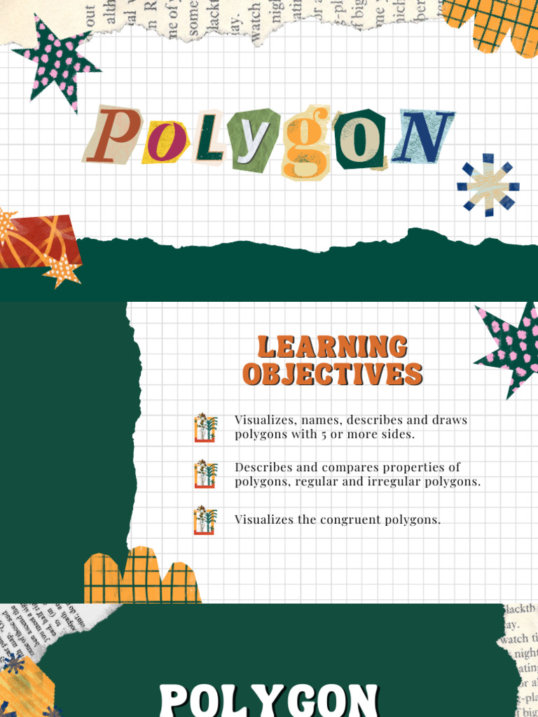 Polygon Math Education Presentation in Colorful Abstract Style | PDF | Polygon | Classical Geometry