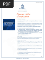 INTERPOL Disaster Victim Identification Guide | PDF | Emergency | Autopsy