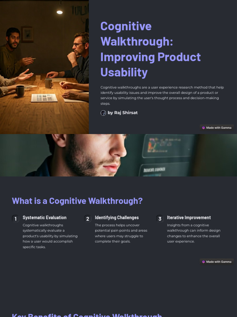Cognitive-Walkthrough-Improving-Product-Usability | PDF | Usability | Psychological Concepts