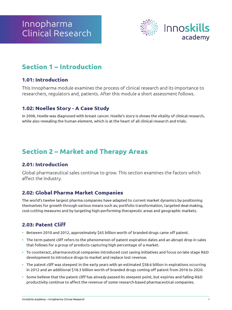 Pharma Market & Clinical Research | PDF | Clinical Trial | Allergy