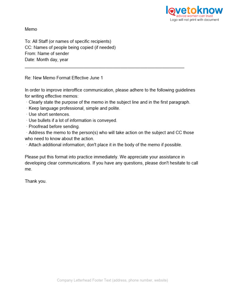 3163 Directive Memo Example | PDF