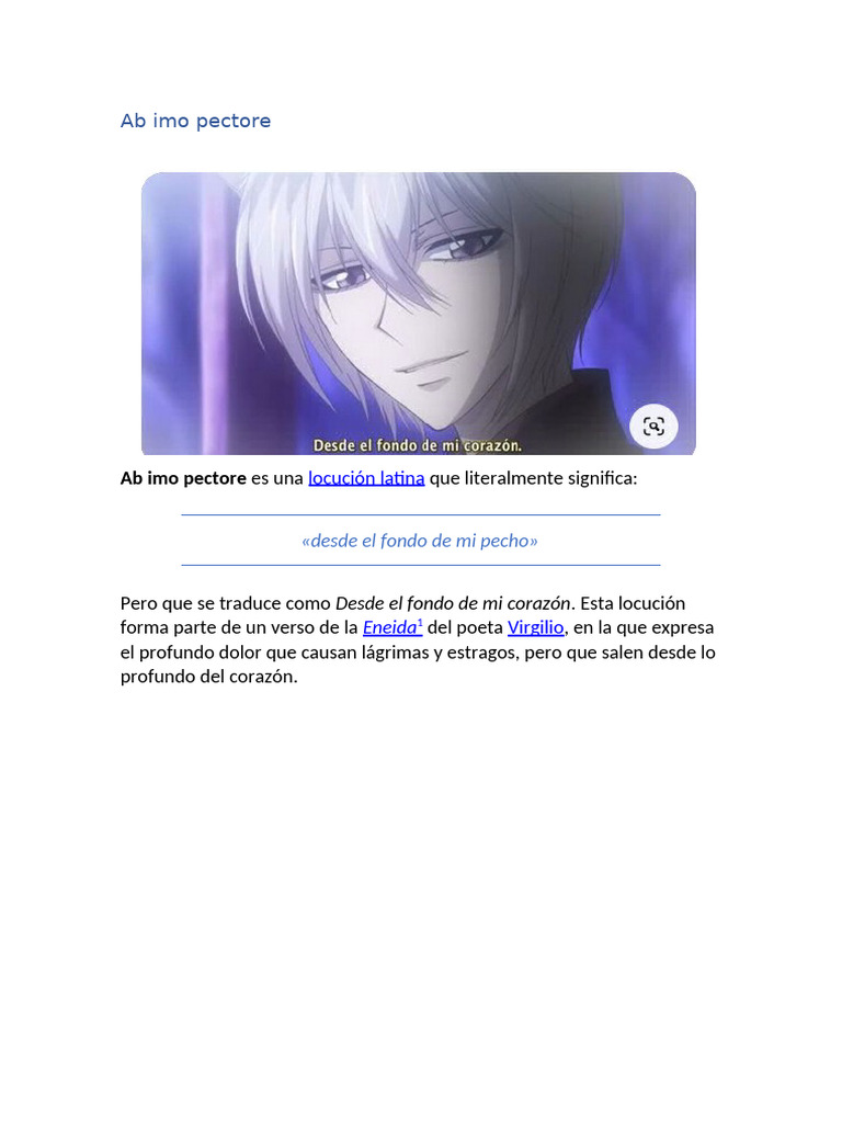 Ab imo pectore | PDF