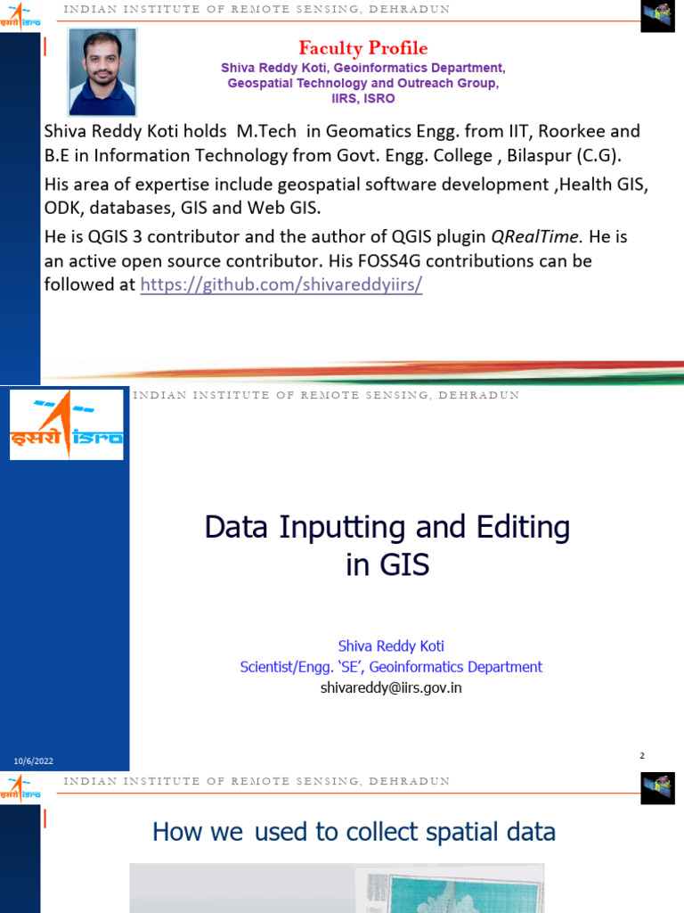 GIS Data Input and Editing Guide | PDF | Image Scanner | Geographic ...
