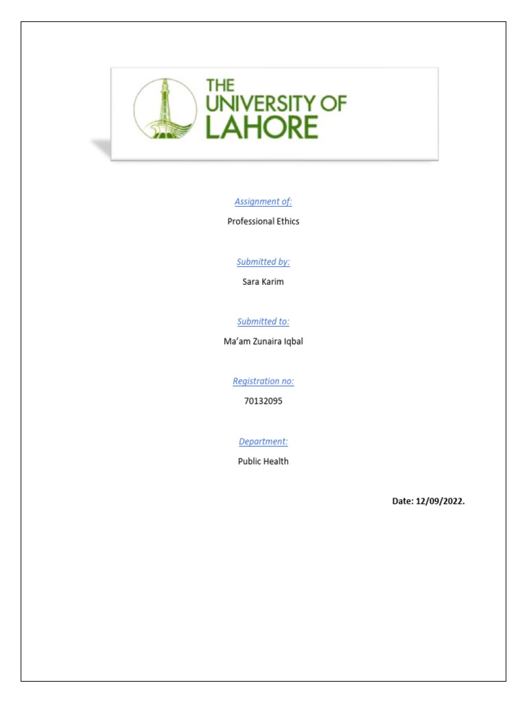 SDGs Relation With Professional Ethics | PDF | Sustainability ...