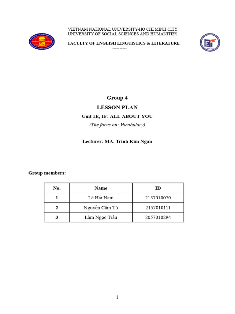Tp1 Ctc03 Group 4 | PDF | Vocabulary | Human Communication