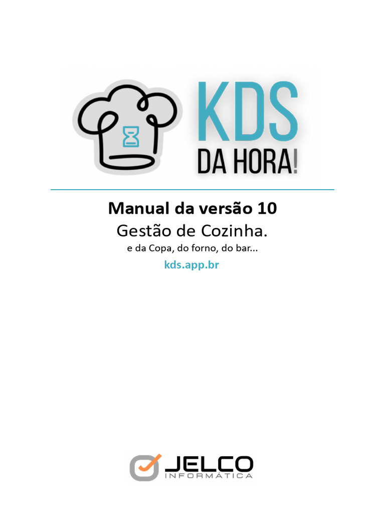 Manual KDS v.10: Gestão de Cozinha | PDF | Microsoft Windows | PCs ...