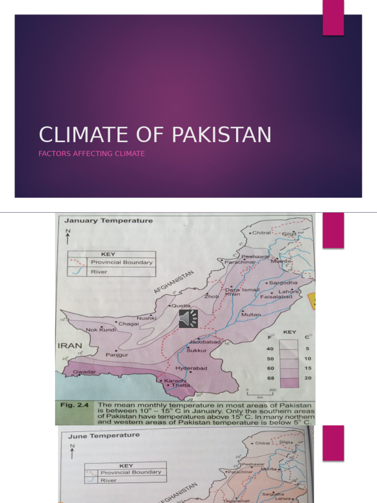 Climate of Pakistan - Temperature Yay | PDF