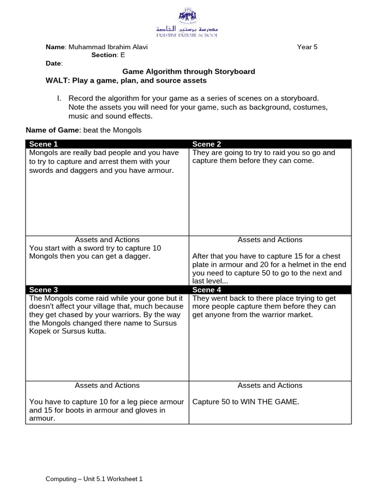 Unit 5.1 Week 1 T | PDF