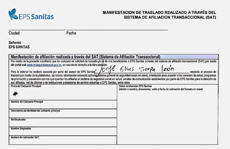 Formato Traslado SAT | PDF