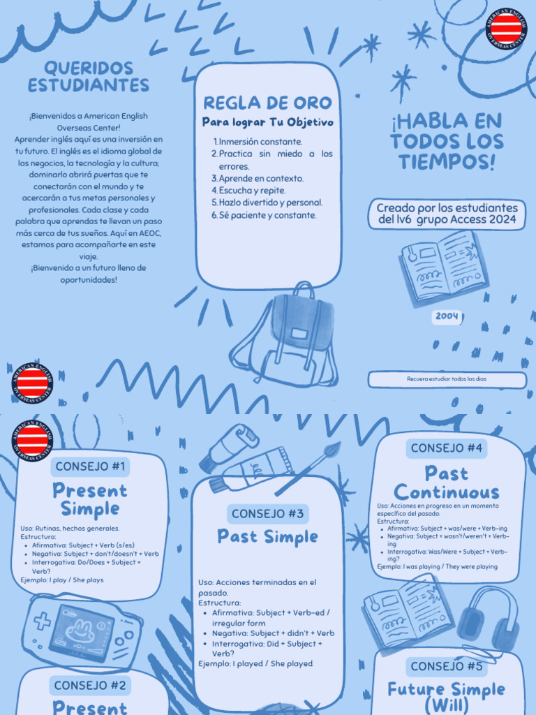 Guia Gramatical LV6 | PDF