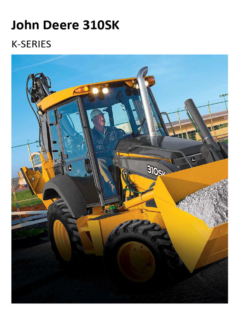 Especificaciones de John Deere 310SK | PDF