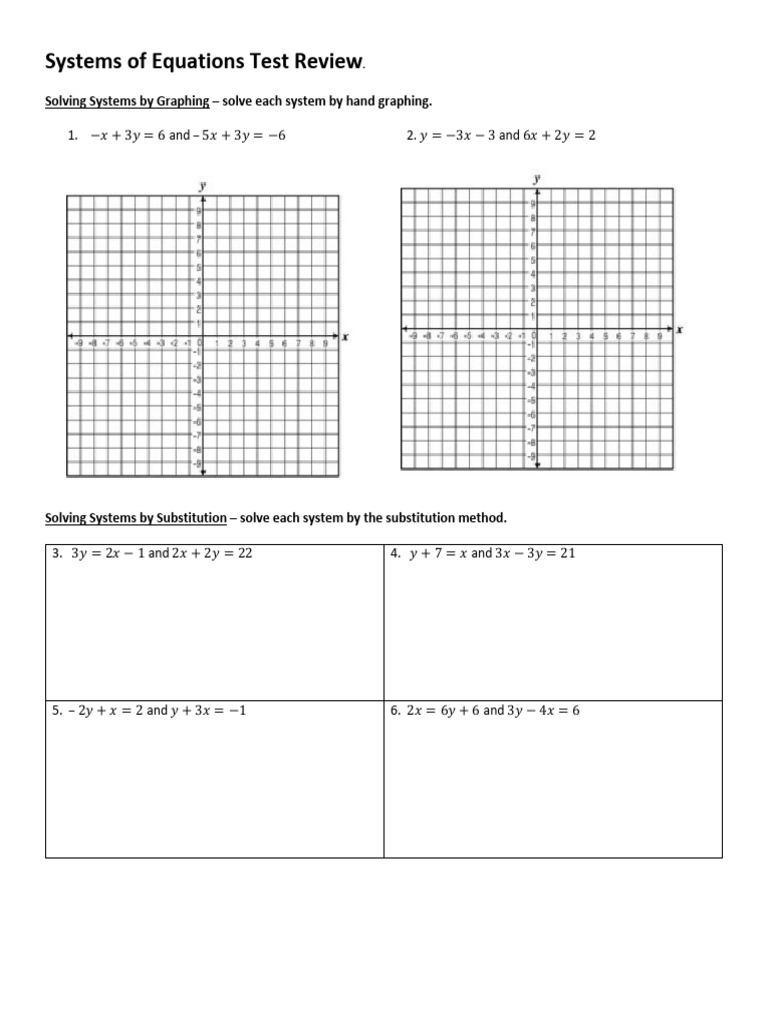Systems+test+review | PDF | Applied Mathematics | Mathematical Objects