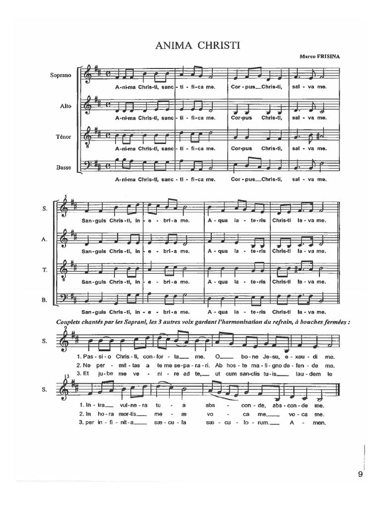 Anima Christi | PDF