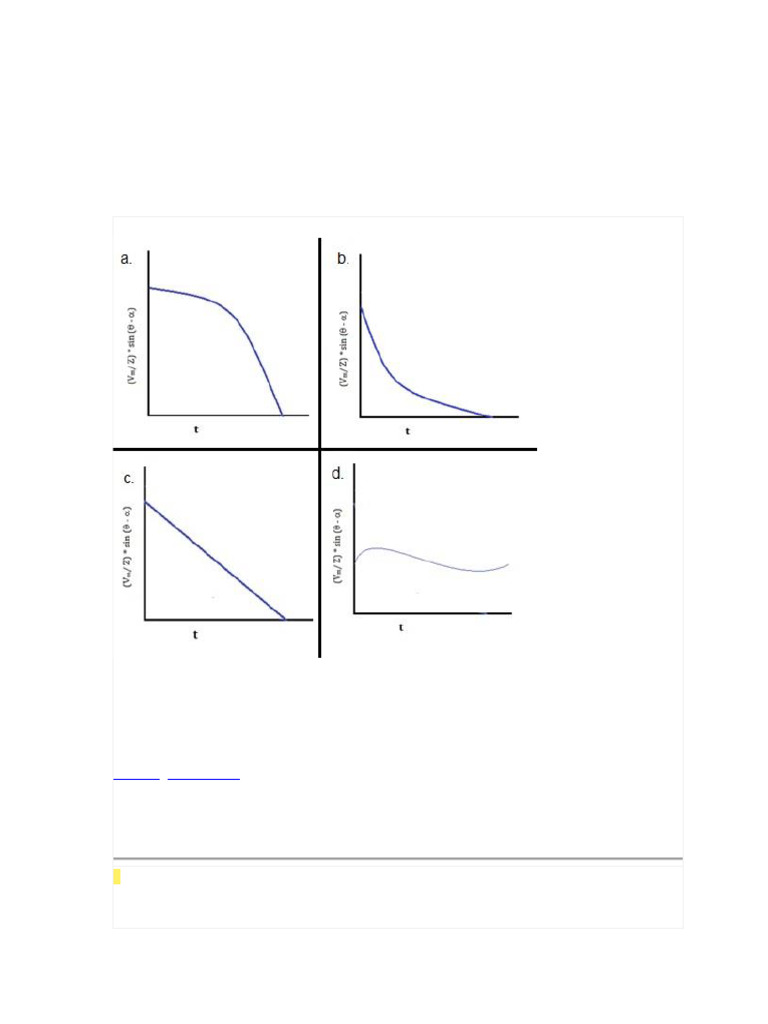 MCQ and Answer | PDF | Steady State | Electrical Engineering