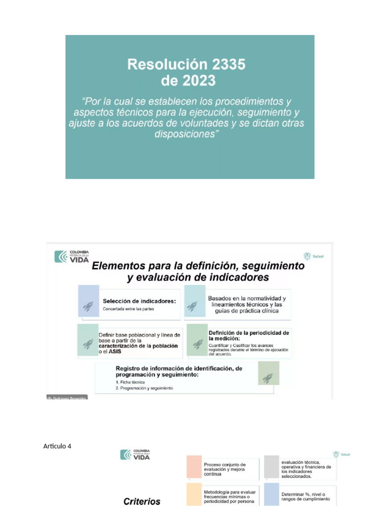 Resolucion 2335 2023 | PDF