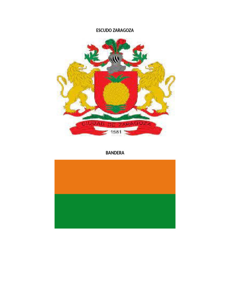 Escudo Zaragoza Tarea | PDF