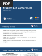 Student-Led Conference Template | PDF