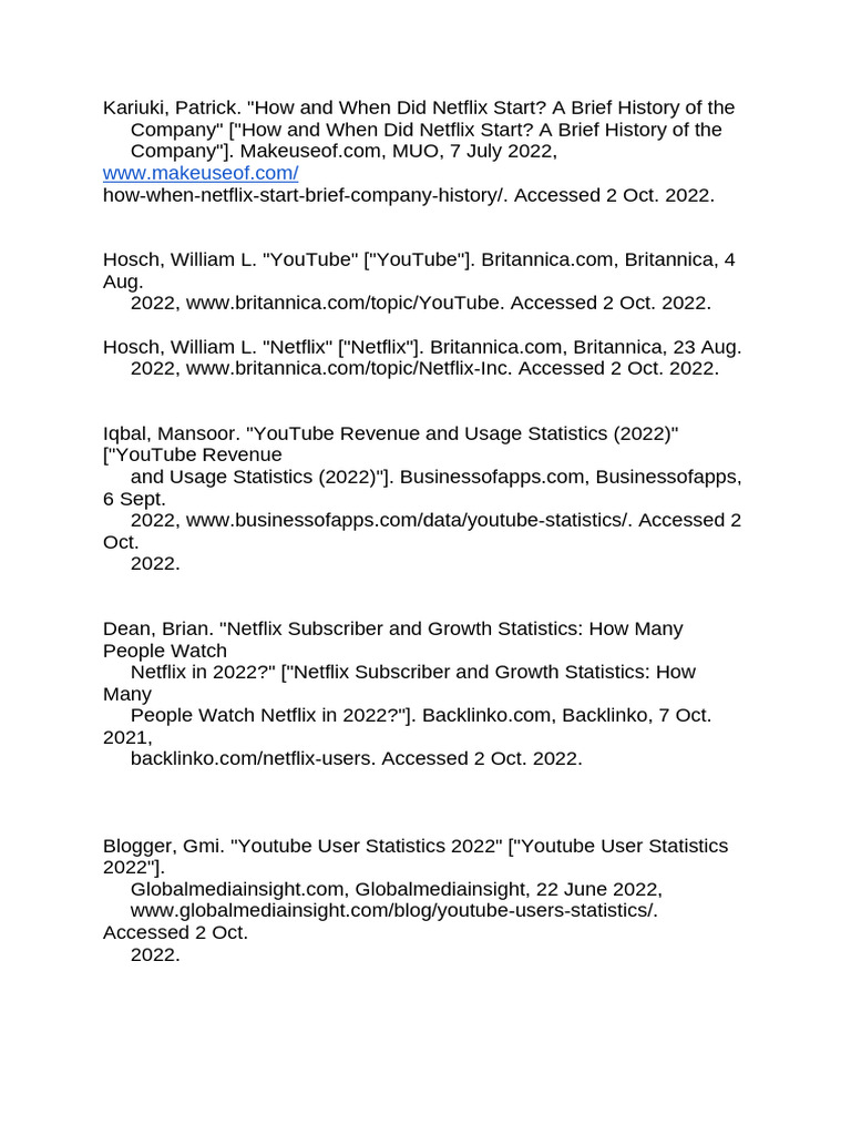 ISO Infographic Poster Sources (MLA) | PDF | E Commerce | Media Sharing