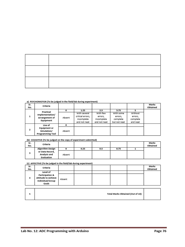 Lab 12 ADC | PDF | Analog To Digital Converter | Computer Architecture