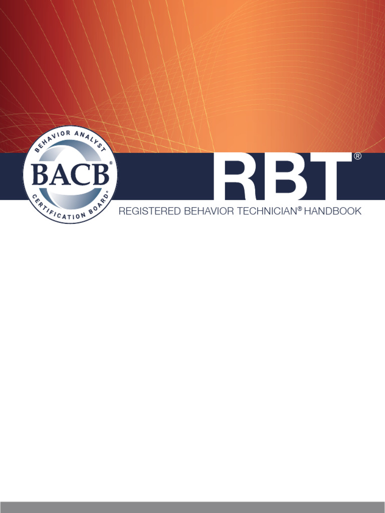 RBTHandbook 240925 A | PDF | Professional Certification