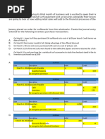 ACC 311 Project Two Workbook Template | PDF