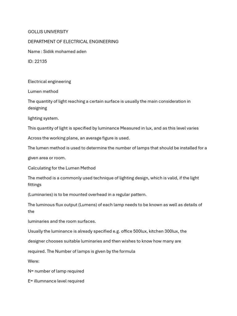 Lumen Method and Grounding Systems | PDF | Alternating Current | Power (Physics)
