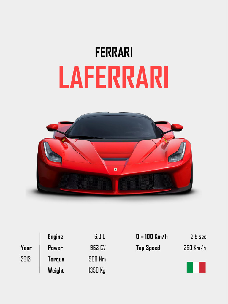 Ferrari LaFerrari | PDF