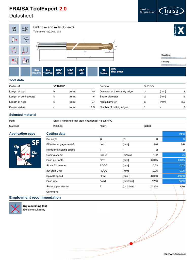 FRAISA ToolExpert | PDF | Metals | Mechanical Engineering
