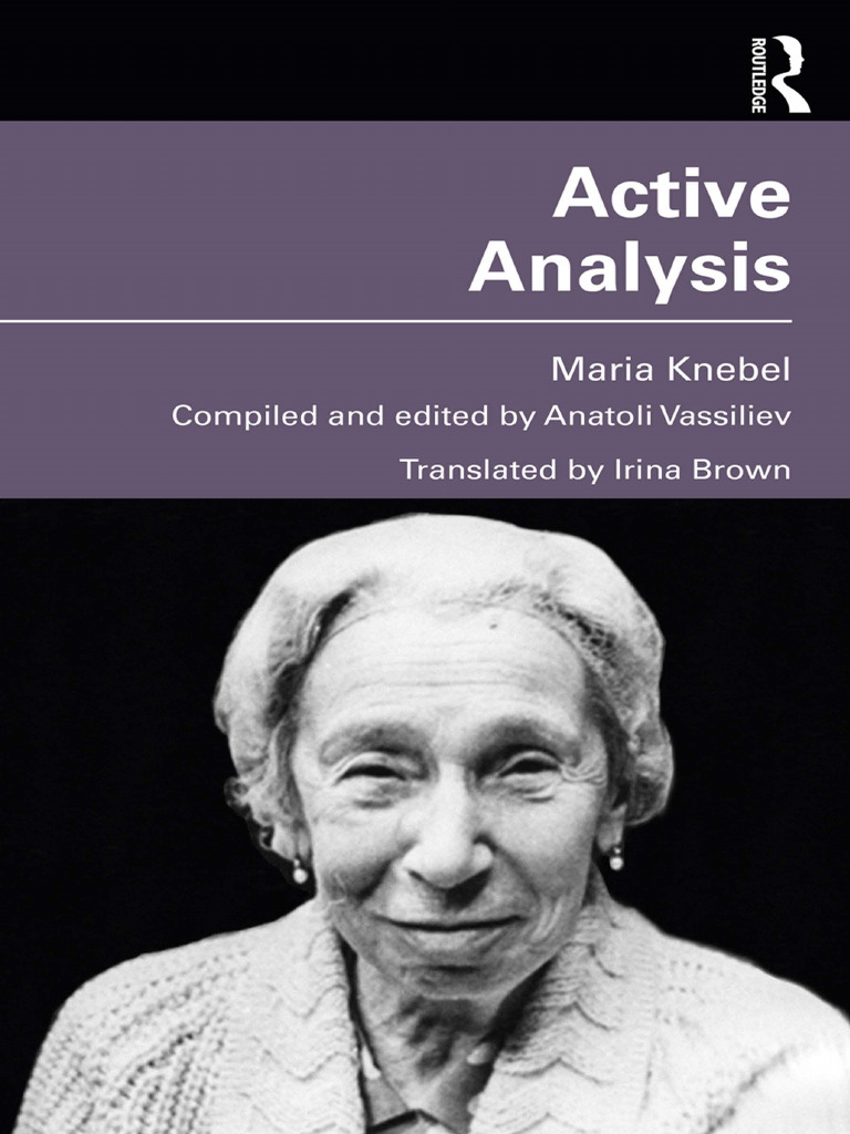 Active Analysis - Maria Knebel - 1, 2021 - Routledge - 9780203125205 ...