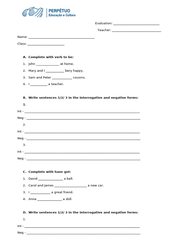 English Grammar Exercises | PDF