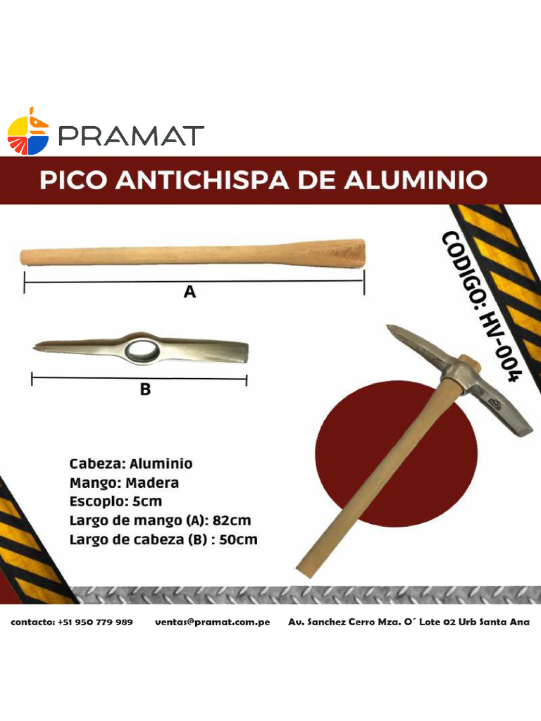 FT-PRA-Pico Antichispa Aluminio | PDF
