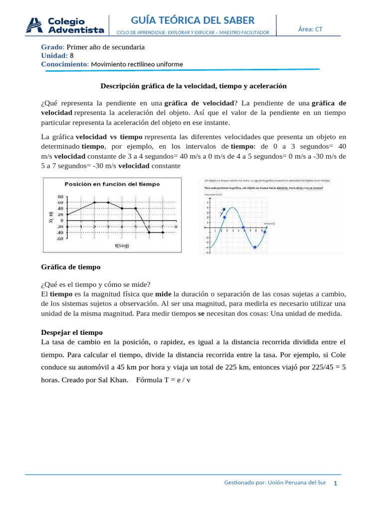 SP 4 Di BDUI0 U 3 I S9 C9 B9 FM9 MVXi 5 KLac PN WUJCg T0 | PDF | Aceleración | Velocidad