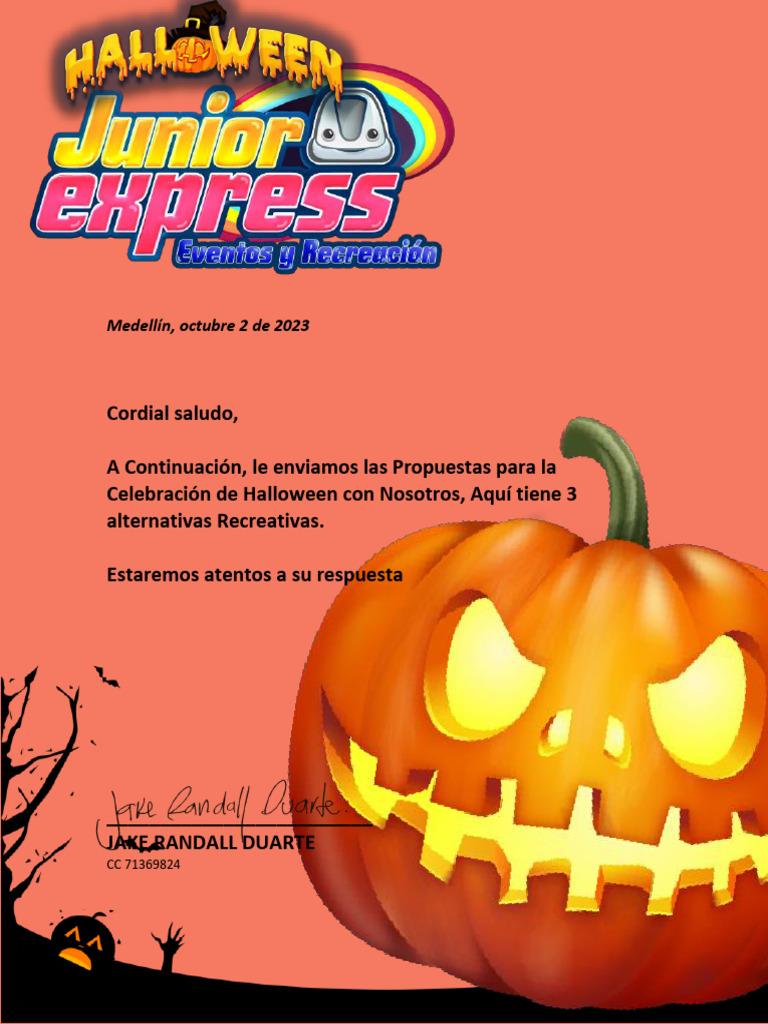 Propuestas de Celebración de Halloween | PDF