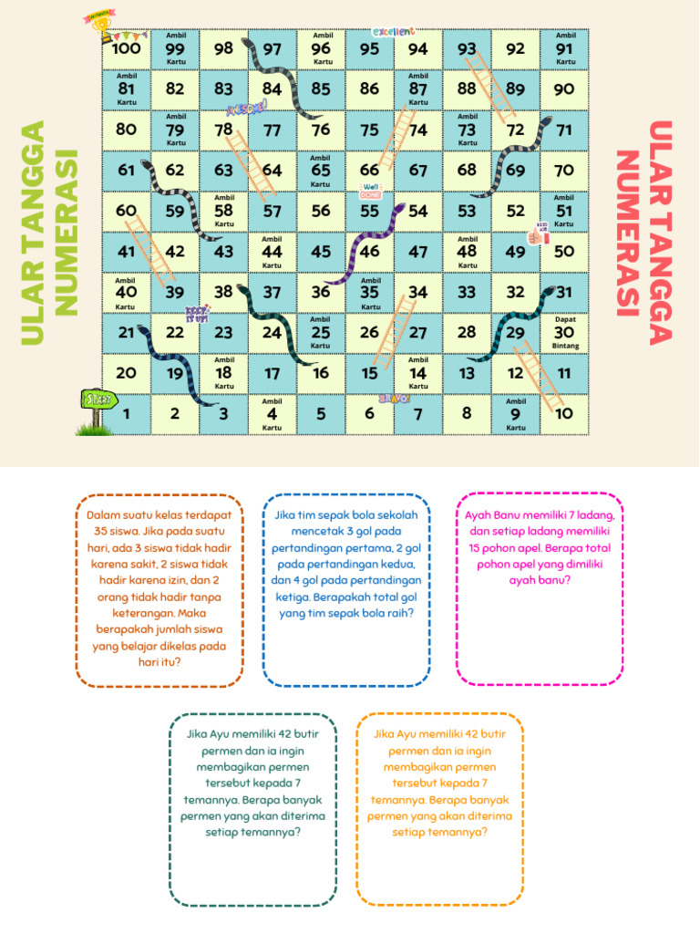 Bahan Ajar Numerasi PDBK | PDF