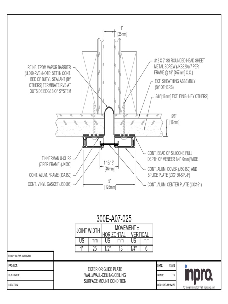 Exterior Glide Plate Specifications | PDF | Silicone | Industrial Processes