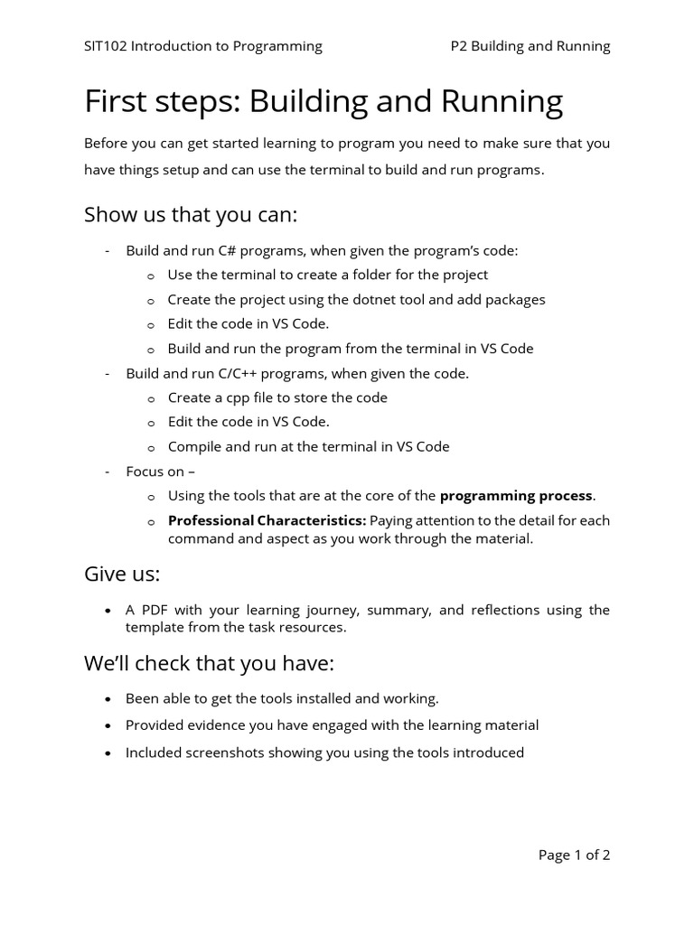 SIT102-P2 (2) | PDF | Computer Programming | Artificial Intelligence