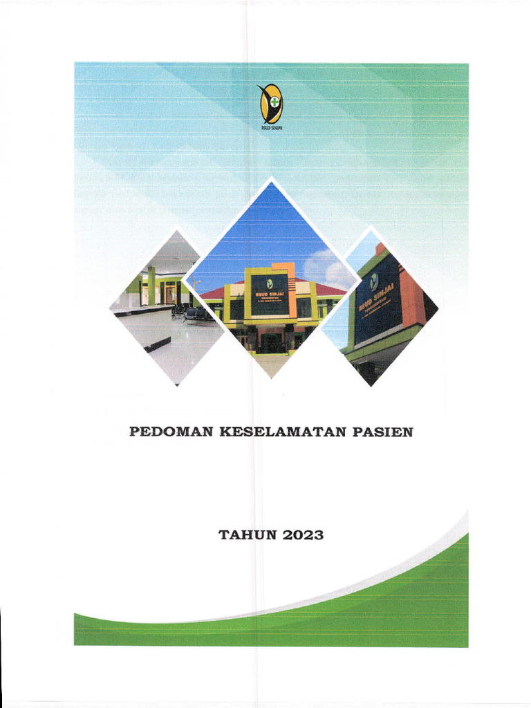 Pedoman Pasien Safety Tahun 2023 | PDF