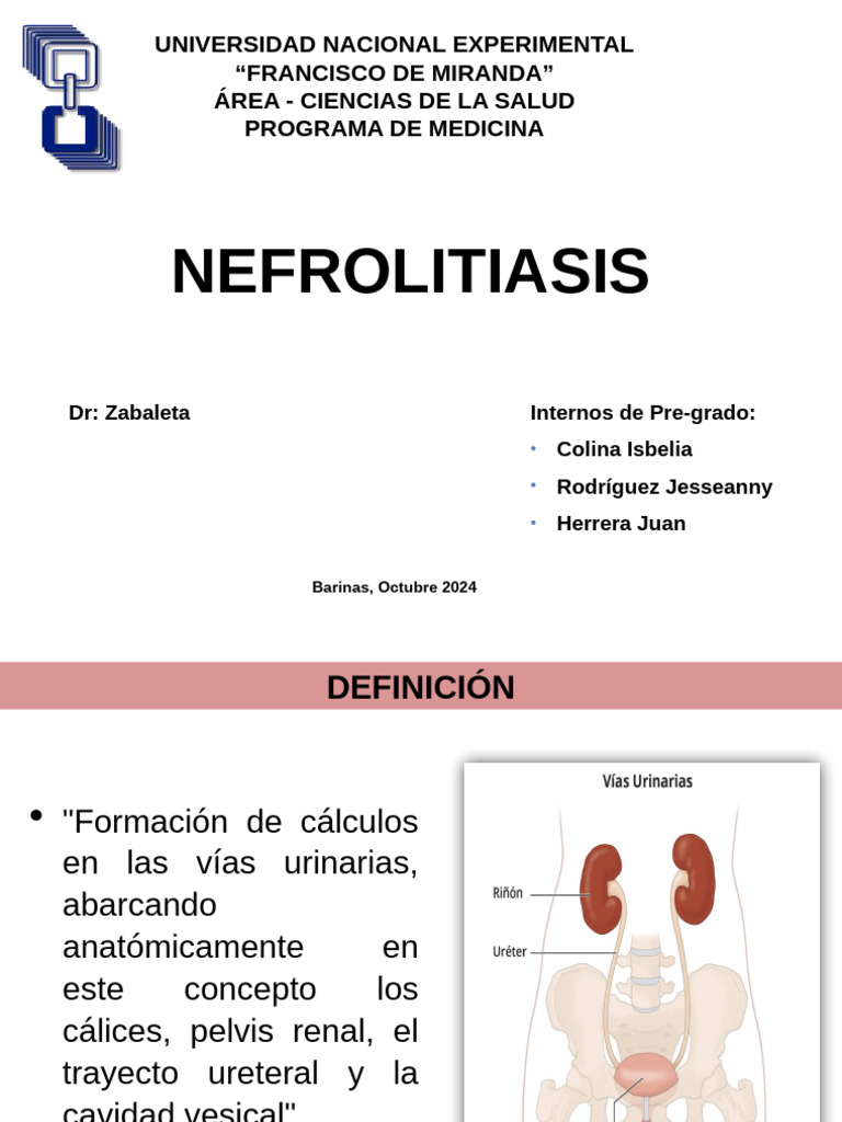 Nefrolitiasis Completo | PDF | Enfermedades y trastornos | Medicina CLINICA