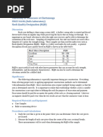 Core Recovery and RQD Calculations | PDF