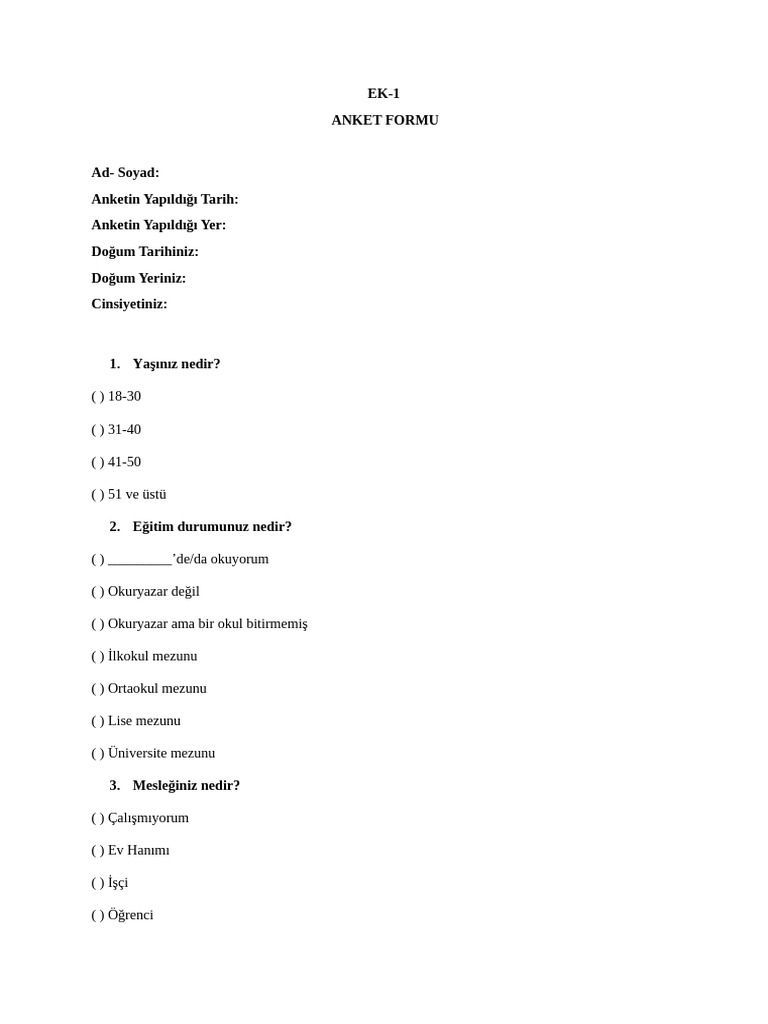 Eti̇k Kurul Sorular | PDF