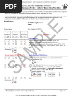 Monthly Building Inspection Form | PDF