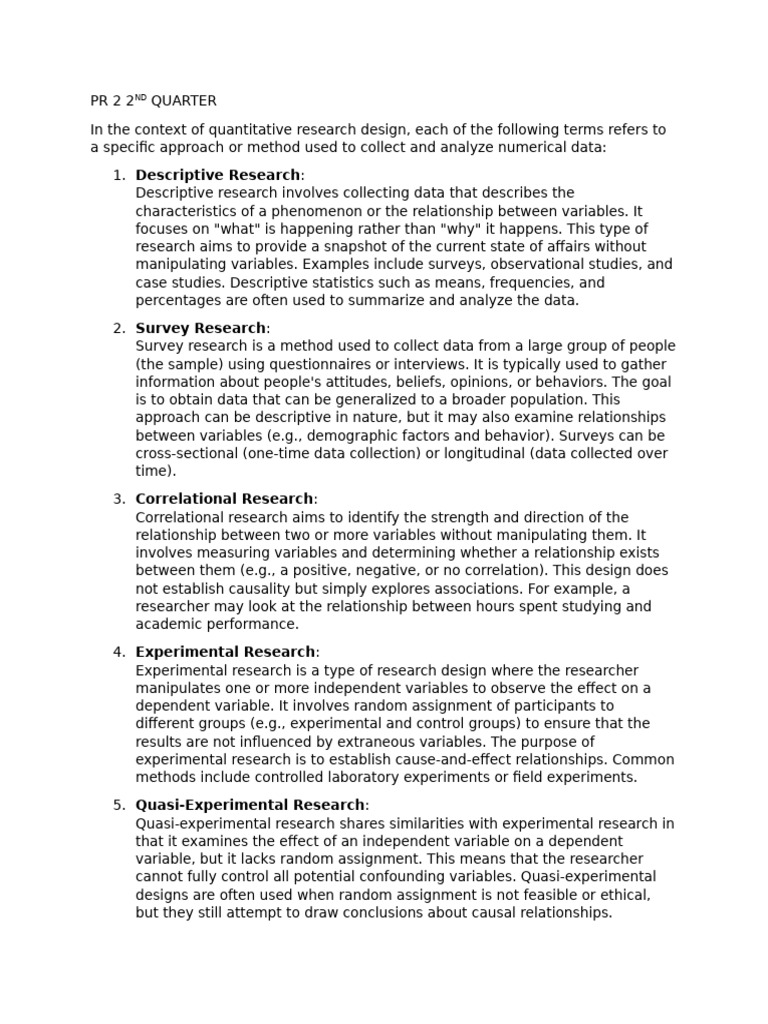 PR 2 2ND QUARTER | PDF | Validity (Statistics) | Statistics