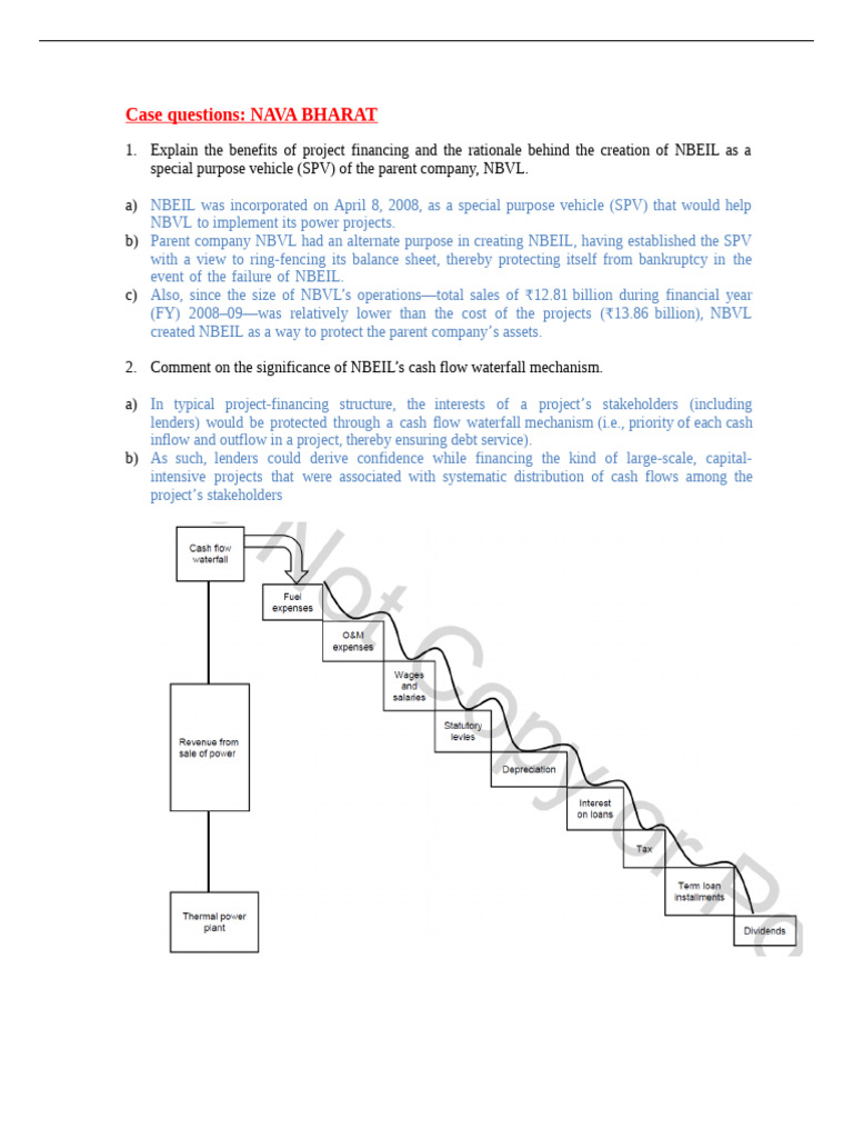 NBEIL Project Financing Analysis | PDF | Money | Economies