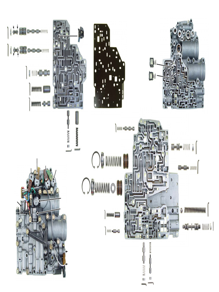 09A Transmission Valve Body Overview | PDF | Throttle | Automotive ...