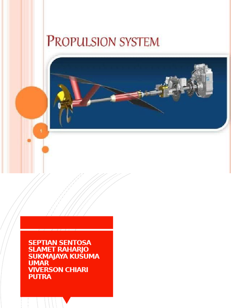 Propulsion System | PDF